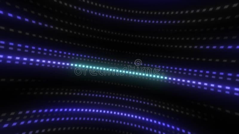 High Tech Abstract Colorful Data Stream Background with Animated Pixels ...