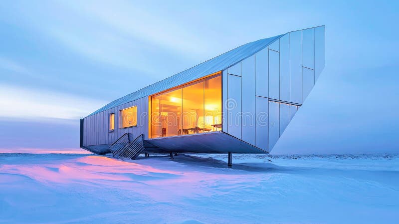 High-tech Arctic Observatory Features Sleek Design and Cutting-edge ...