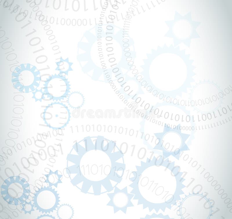 High Tech Background for a Variety of Business Application. Stock ...