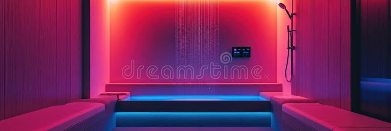 This High-tech Bathroom Showcases an Advanced Shower System and Touch ...