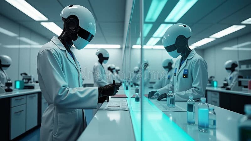 Bionic Robots Conducting Experiments in a Cutting-edge Biochemical ...