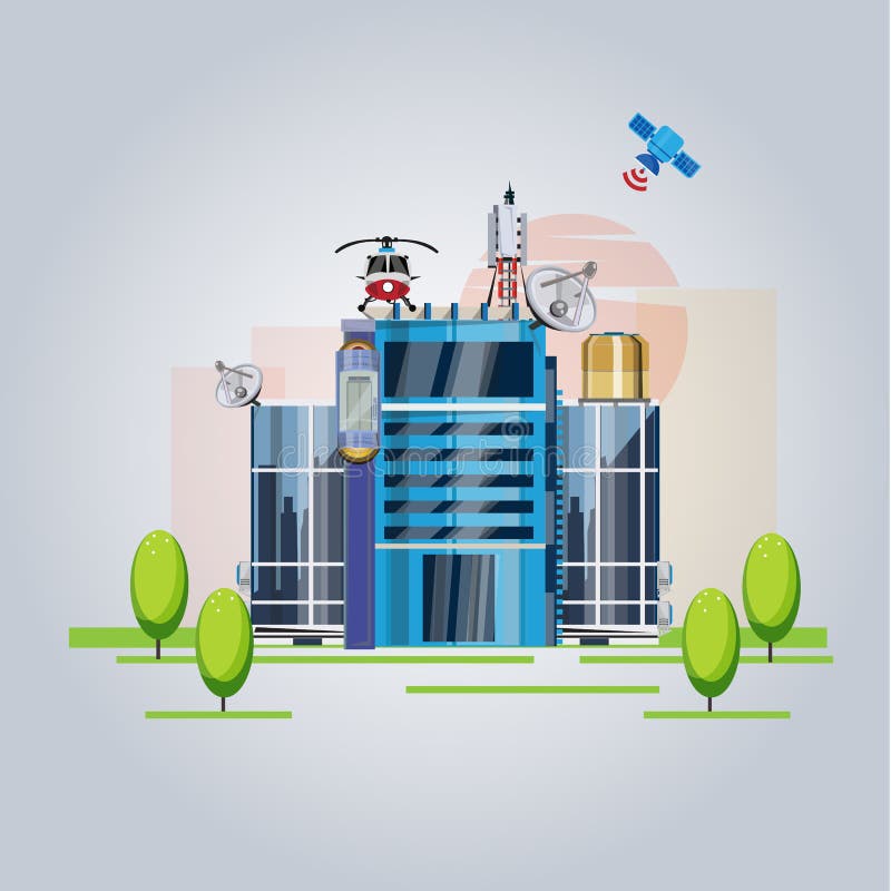 Building Future City stock vector. Illustration of playful - 20348789