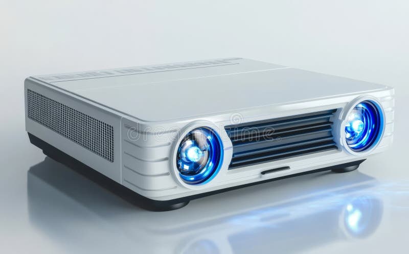 A High-tech Business Projector Equipped with a Laser Light Source and a ...