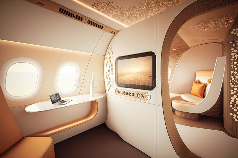 High-tech Cabin with Sleek Design and Advanced Technology for Ultimate ...