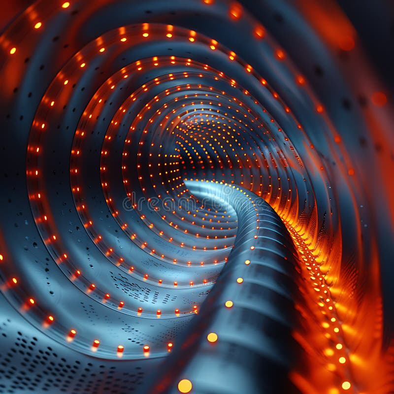 High-Tech Canvas: Abstract Patterns & Textures Stock Illustration ...