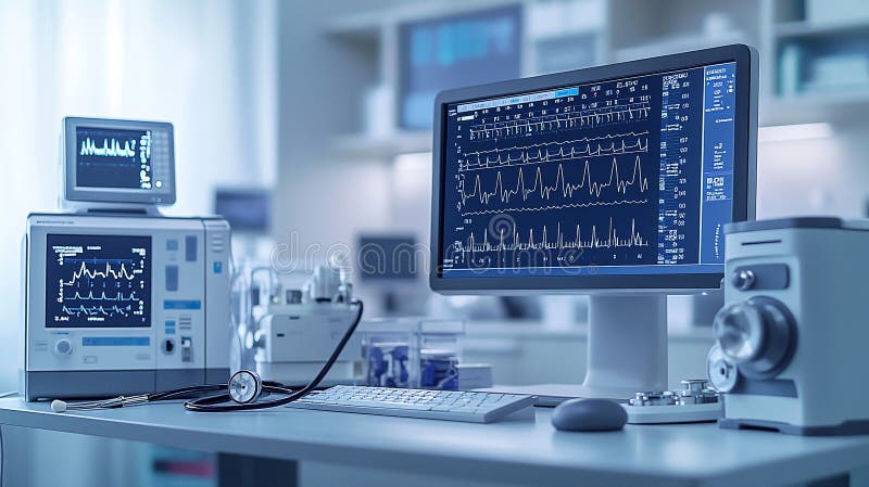 Ecg Machines Stock Illustrations – 12 Ecg Machines Stock Illustrations ...