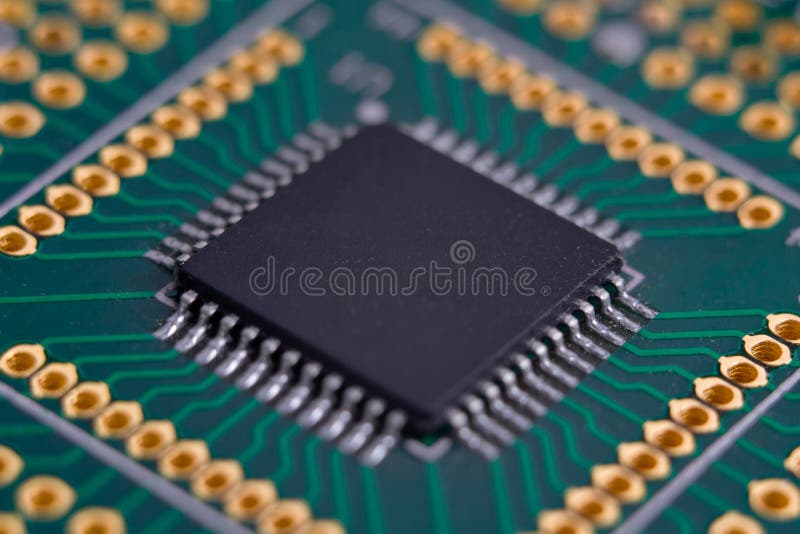 High-tech chip stock image. Image of industry, details - 21246207