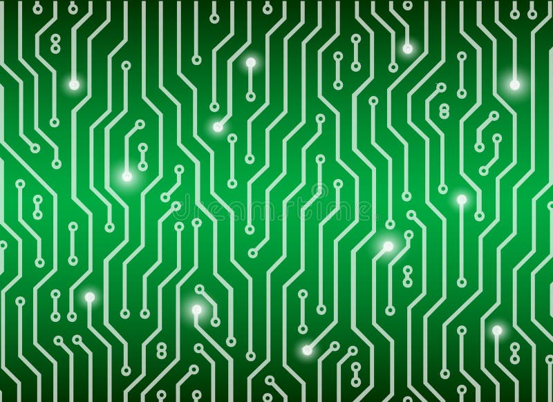 High-Tech Circuit Board Background, Technology Blue Circuit Abstract ...