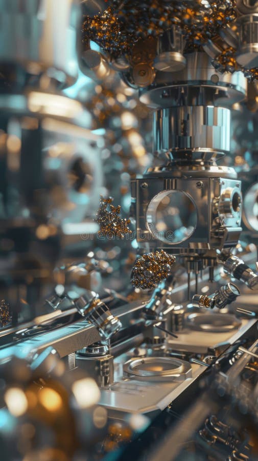 High-tech Circuit Board Forest ,Generative AI Stock Illustration ...