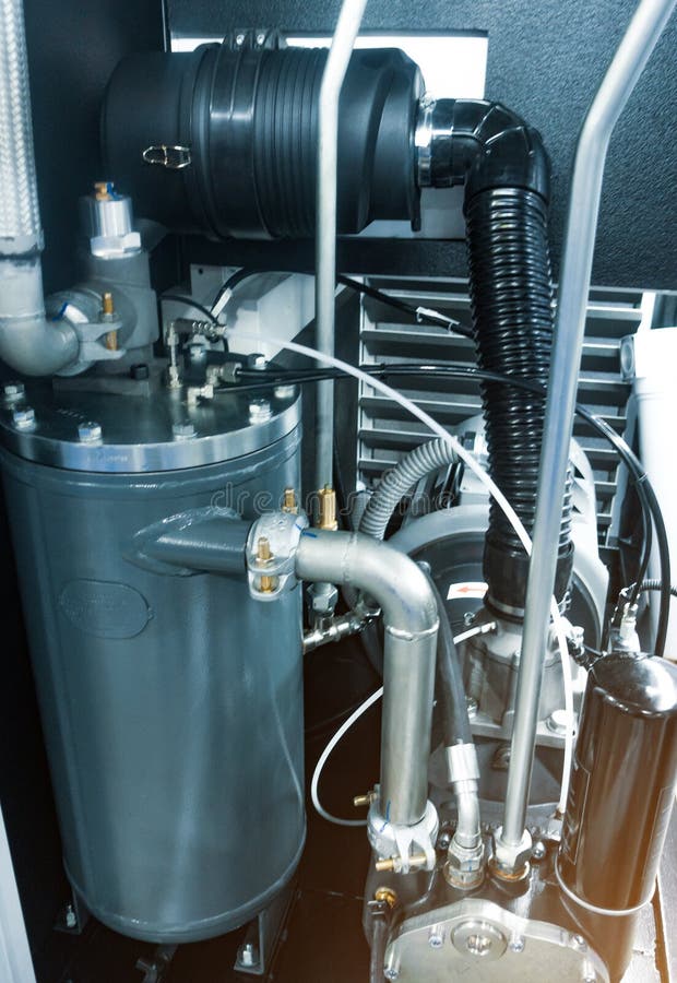 High-tech Compressors of Constant or Variable Capacity Stock Photo ...