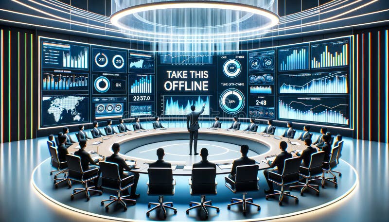 Private Jet Take Off when Sunset, Generated Ai Image Stock Illustration ...