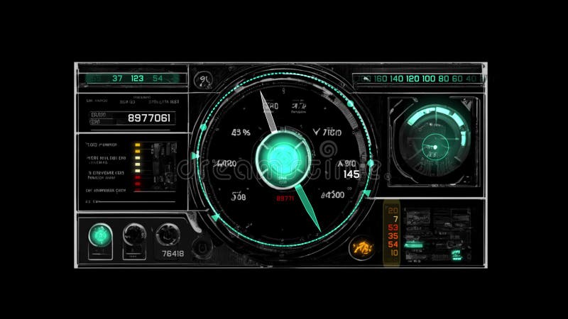 Control Panel with Targeting System and Radar Improves Spacecraft ...