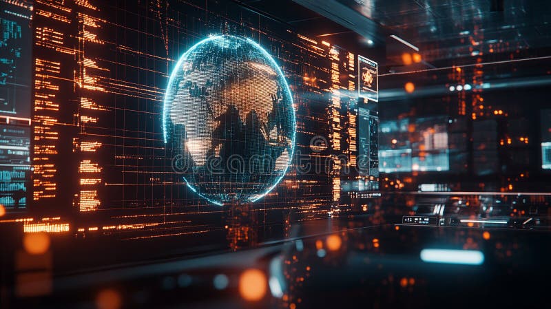 Visual Representation of Global Data Analytics in a Futuristic Control ...