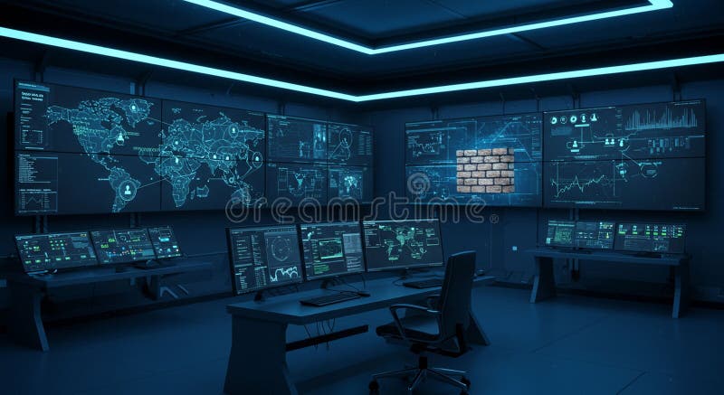 Large Wall Mounted Screens Stock Illustrations – 193 Large Wall Mounted ...