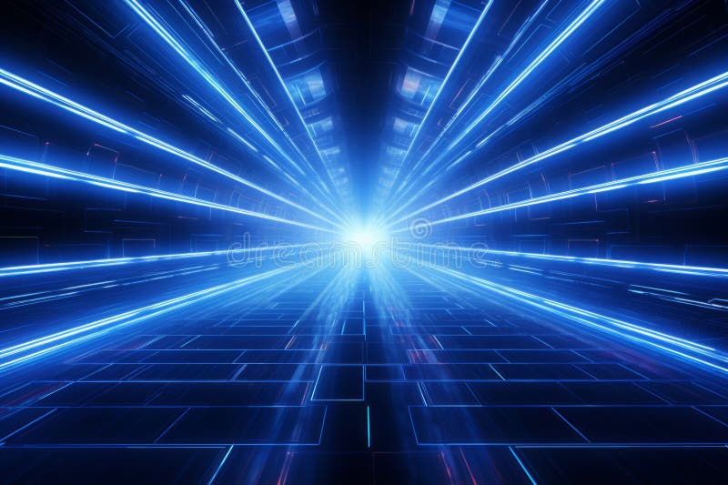 High Tech Space Station Floating Above Earth. Space Ship in the Outer ...