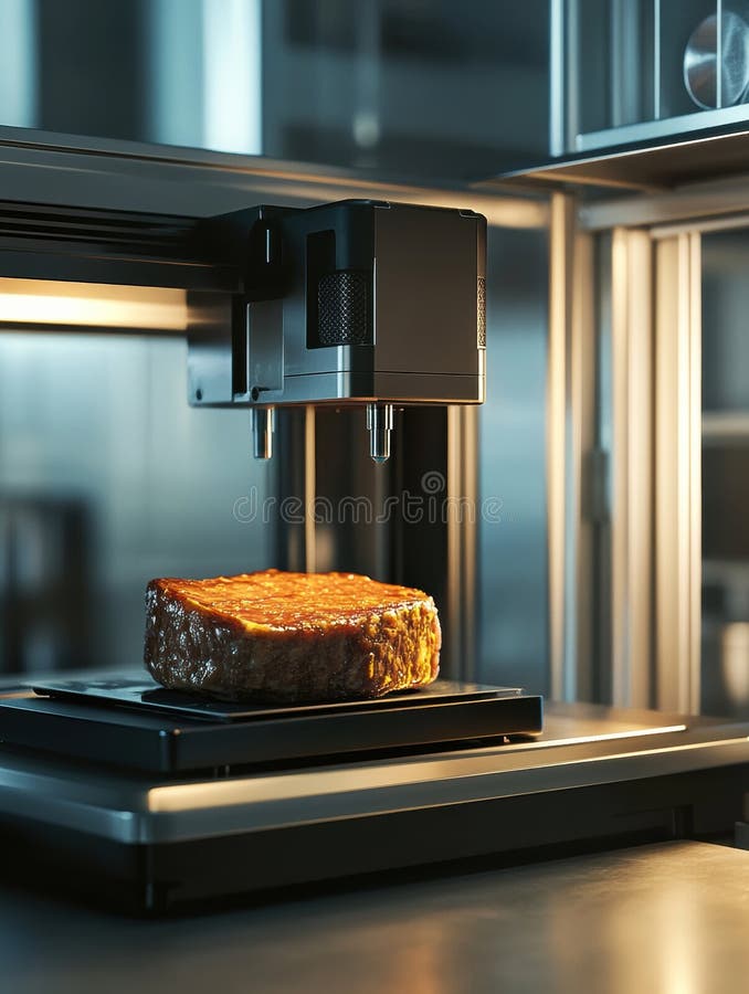 A High-tech 3D Food Printer is Producing a Realistic Plant-based Steak ...