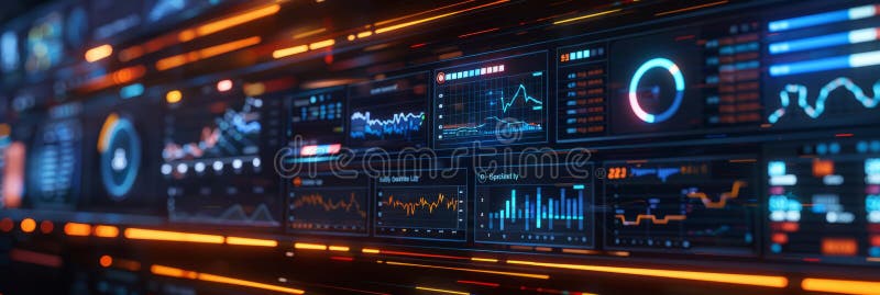 A High-tech Dashboard Displaying Real-time Data on ESG Metrics, Stock ... A High-tech Dashboard Displaying Real-time Data on ESG Metrics, Stock ...