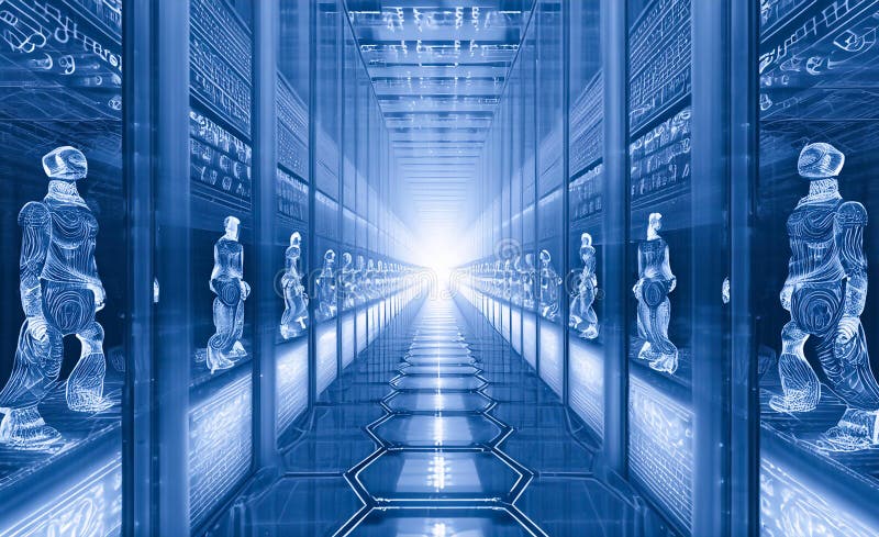 A State-of-the-art Data Center Filled with Artificial Intelligence ...