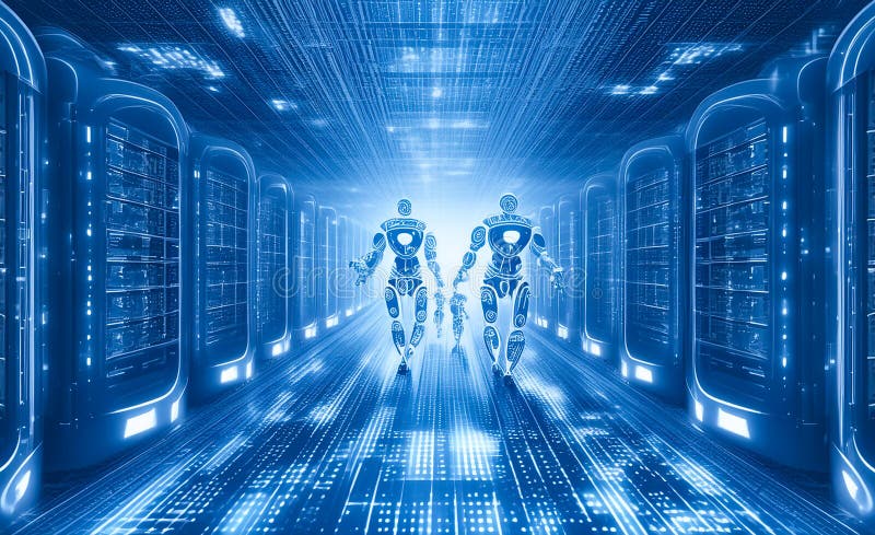 A State-of-the-art Data Center Filled with Artificial Intelligence ...