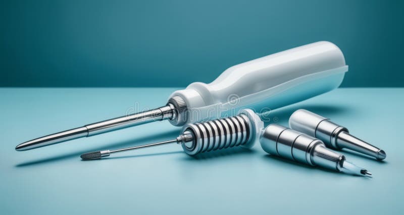 High-tech Dental Tools for Precision Care Stock Illustration ...