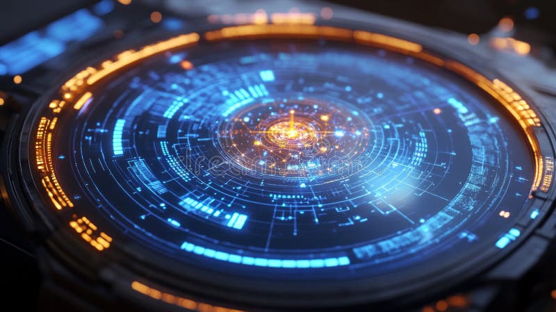 A High-tech Device Projecting a Holographic Display of Intricate ...