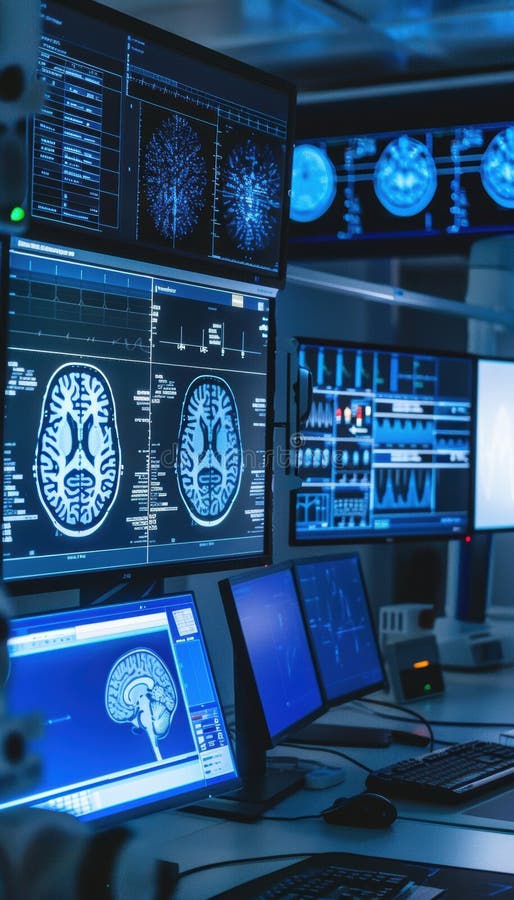 Advanced Brain Imaging Tech in a Diagnostic Lab for Real-Time Data ...