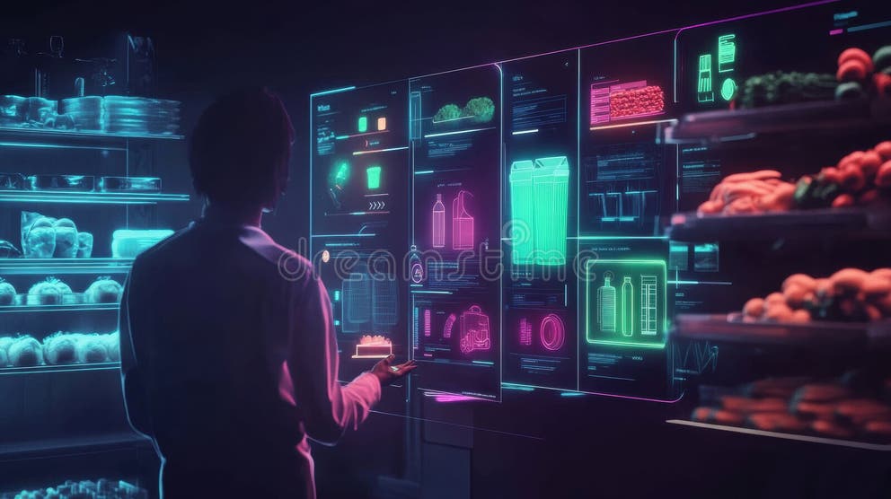 High-tech Digital Assistant Interface for Grocery Orders in a ...