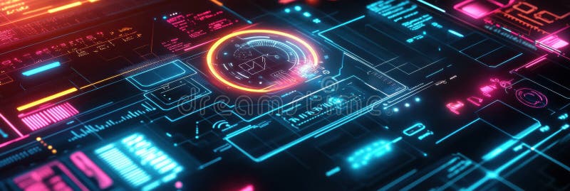 High-tech Digital Assistant Interface Processes Grocery Orders with ...