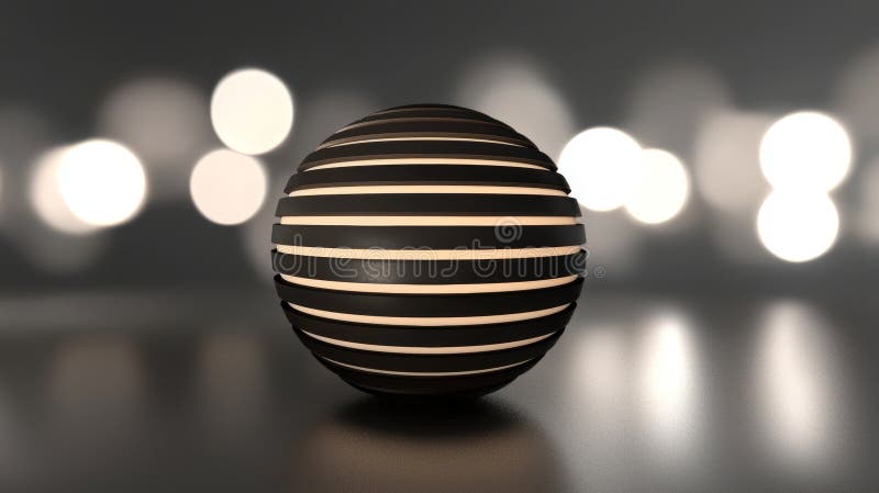 A High-tech Digital Environment with Bright, Linked Lines and Particles ...