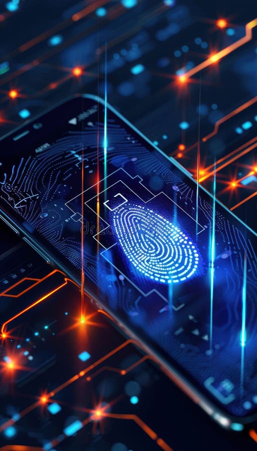 Futuristic Biometric Security with Digital Fingerprint Scanner for Enhanced Data Protection ...