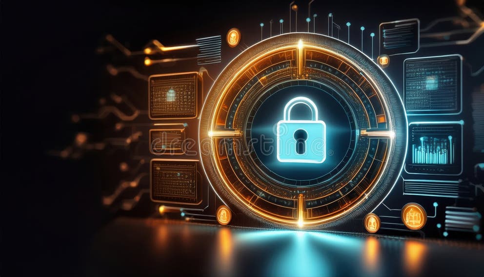 High-Tech Digital Security Lock System with Illuminated Password ...