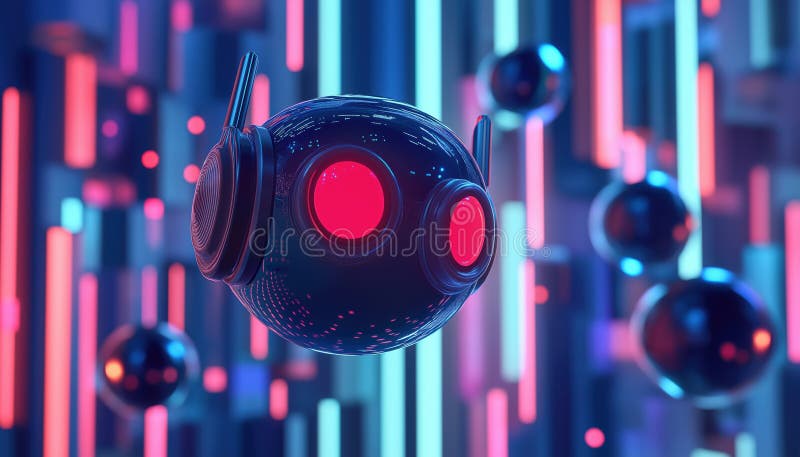 High-Tech Digital Wallpaper Featuring Futuristic Hd and 4k Technology ...