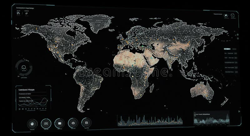 Data Circular Grayscale Visualization Stock Illustrations – 25 Data ...