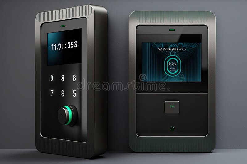High-tech Doorbell with Digital Display, Touch Screen, and Voice ...