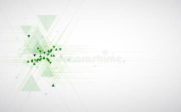 High Tech Eco Green Infinity Computer Technology Concept Background ...