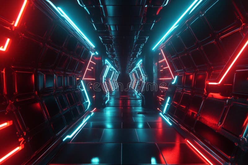 A High-tech Energy Grid 3D Background Where Glowing Hexagonal Cells ...