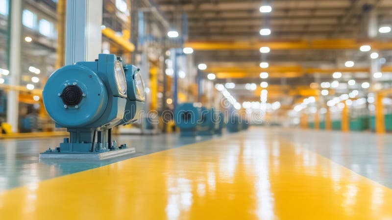 High-tech Engineering Marvels are Exemplified in the Close-up of ...