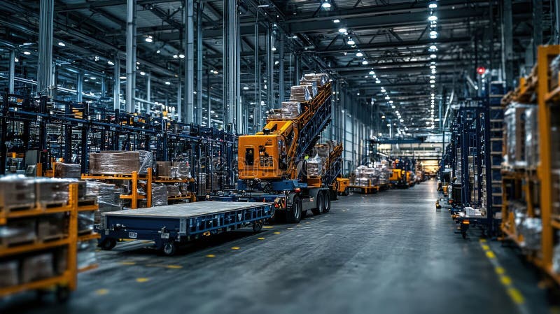 High-tech Environment Logistics Operations in a Distribution Hub ...