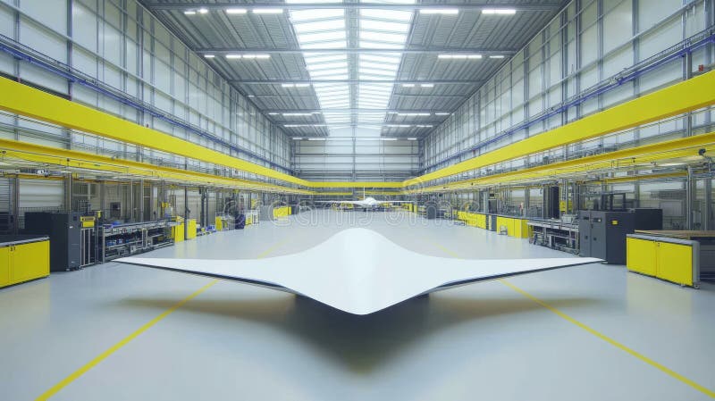 A High-tech Facility for Drone Production, Equipped with Sophisticated ...