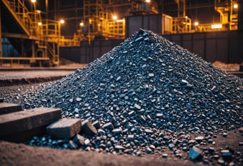 A Factory for Processing Ores of Rare Earth Metals and Lithium Stock ...