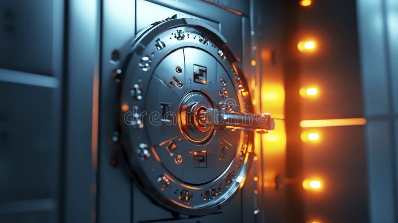 High-tech Facility Security Advanced Ai Secured Digital Vault for ...