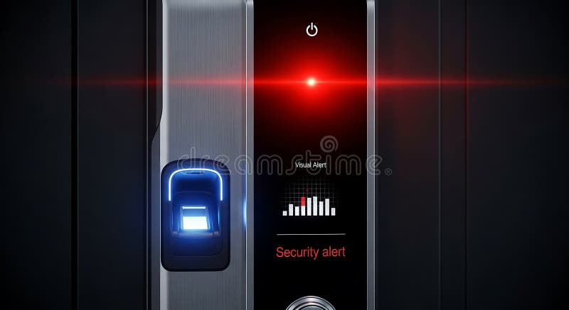 Biometric Scanner Appearance Stock Illustrations – 220 Biometric ...
