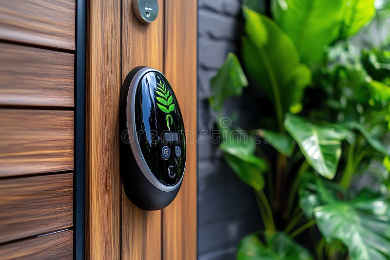 A High-tech Front Door with a Smart Lock that Uses AI To Analyze the ...