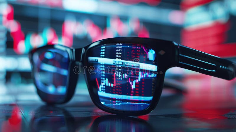 High-tech Glasses with Real-time Stock Exchange Data Projection for ...