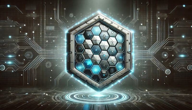 Hexagonal Shield Stock Illustrations – 2,680 Hexagonal Shield Stock ...