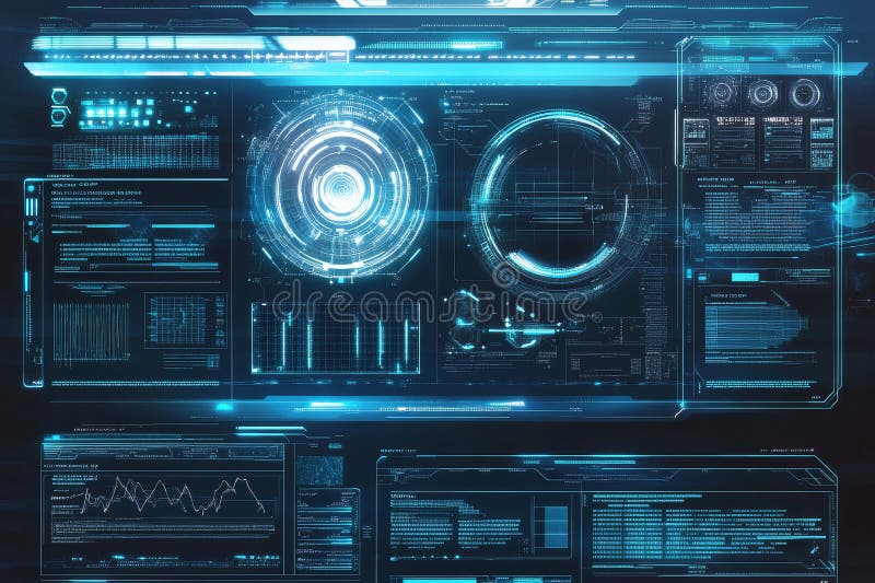 A High-tech Holographic Interface Design with Floating Matrices and ...