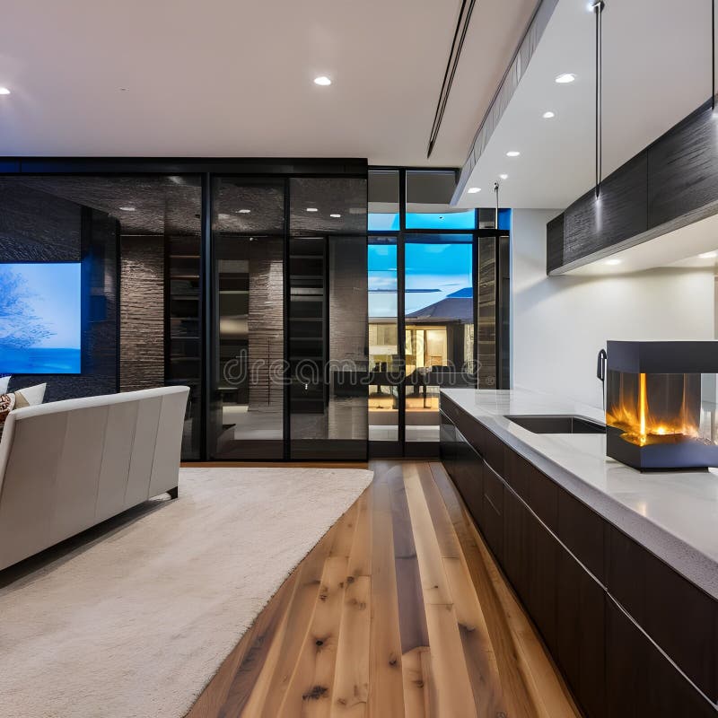 A High-tech Home with Smart Systems, Automated Features, and a Focus on ...