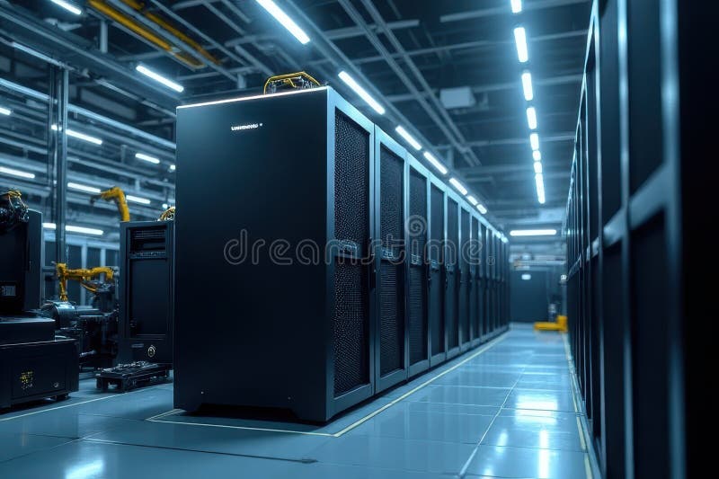 High-tech Industrial Automation Server in a Smart Factory Environment ...