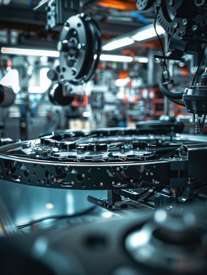 High-tech Industrial Machine Stock Image - Image of efficiency ...