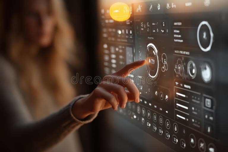 High-tech Interactive Interfaces for Modern Office User Engagement and ...